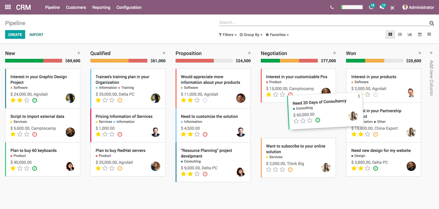 Odoo Customer Relationship Management Odoo Customer Relationship Management